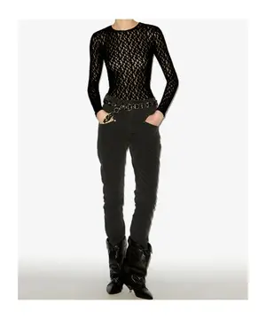 Isabel Marant Étoile Gaelle Lace Top