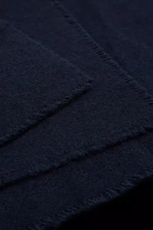 Moncler Hooded Cape With Asymmetric Hem