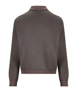 Loro Piana Long-sleeved Buttoned Polo Shirt