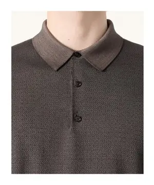 Loro Piana Long-sleeved Buttoned Polo Shirt - No