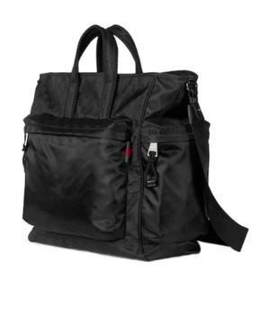 Gucci Large Gg Tote Bag With Web Detail