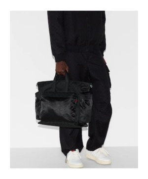 Gucci Large Gg Tote Bag With Web Detail