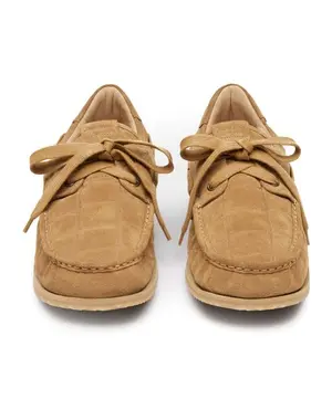 Jacquemus Batto Boat Shoes - Camel