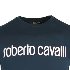 Roberto Cavalli Round-necked Logo T-shirt