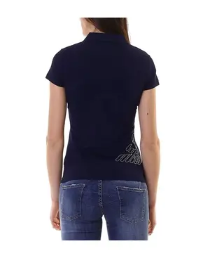 EA7 Logo Short-sleeve Polo Shirt