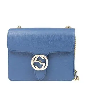 Gucci Chain Shoulder Bag - Blue