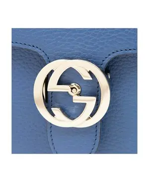 Gucci Chain Shoulder Bag - Blue