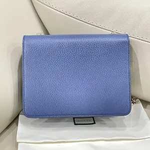 Gucci Chain Shoulder Bag - Blue