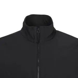 Stone Island High Neck Zip-up Jacket - Black