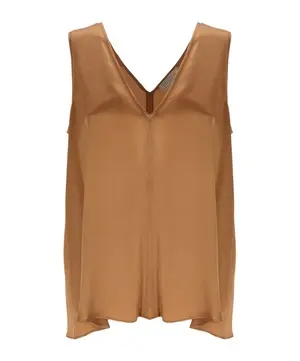 Antonelli Firenze Sleeveless V-neck Top - No