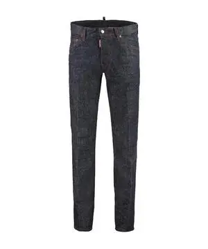 Dsquared2 Cool Guy Jeans With Rear Logo Print - Black