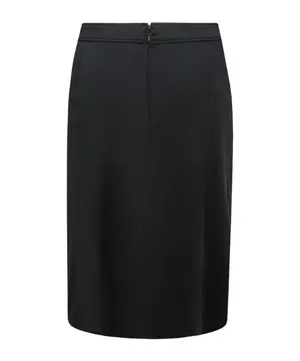 TOM FORD Lustrous Jersey Wrap Draped Skirt