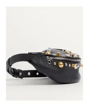 Valentino Garavani Embellished Belt Bag - Black