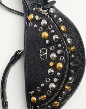 Valentino Garavani Embellished Belt Bag - Black