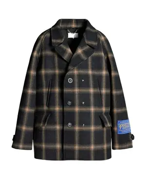 MAISON MARGIELA Double-breasted Peacoat - Black