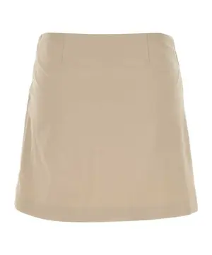 Loewe Drawstring Mini Skirt - Nude