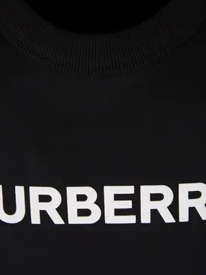 Burberry Logo Printed Crewneck Sweatshirt