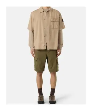 Stone Island Short Sleeve Logo Patch Shirt