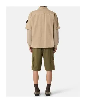 Stone Island Short Sleeve Logo Patch Shirt