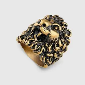 Gucci Lion Head Ring