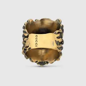 Gucci Lion Head Ring