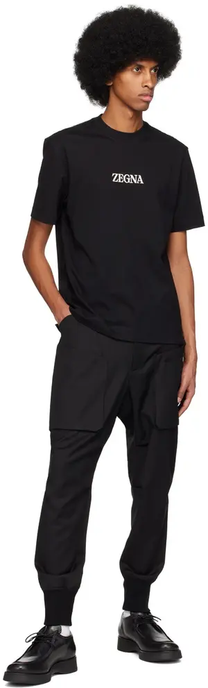 Zegna Logo-printed Crewneck T-shirt