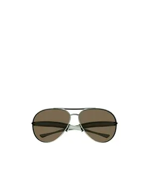 Bottega Veneta Aviator Sunglasses - Brown