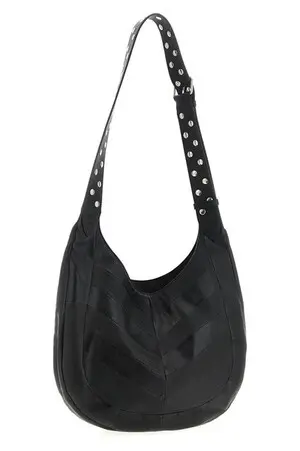 Valentino Garavani Vlogo Signature Stud Detailed Shoulder Bag