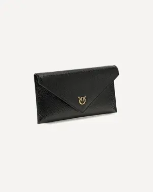 Pinko Love Birds Logo Detailed Clutch