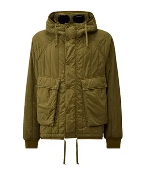 C.P. COMPANY Hooded Quilted Jacket