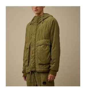 C.P. COMPANY Hooded Quilted Jacket