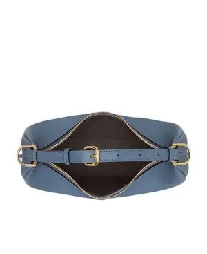Fendi Graphic Zipped Shoulder Bag - Blue