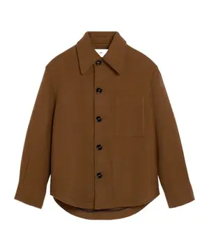 AMI Paris Buttoned Jacket - Hazelnut