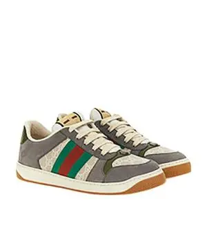 GUCCI Gucci GG Supreme Web Striped Sneakers