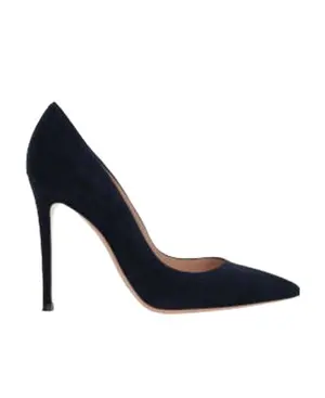 GIANVITO ROSSI Pointed Suede High Heel Pumps