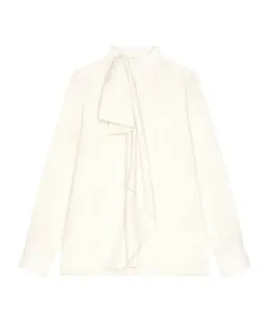Givenchy Bow Detail Blouses