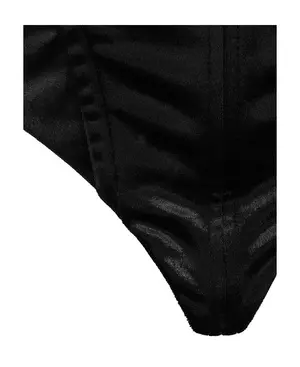 Versace Long Sleeve Suspenders Blouse