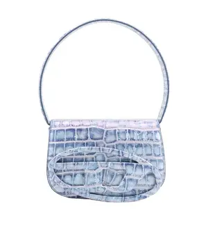 DIESEL® Diesel 1DR Printed Shoulder Bag Blue