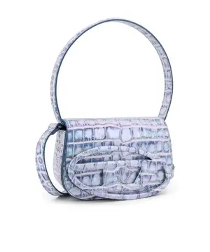 DIESEL® 1dr Printed Shoulder Bag - Blue
