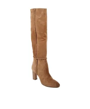 AQUAZZURA Almond Toe Knee High Boots
