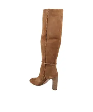 AQUAZZURA Almond Toe Knee High Boots