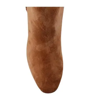AQUAZZURA Almond Toe Knee High Boots