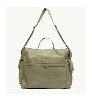 A.p.c. Recuperation Foldover Messenger Bag - Khaki