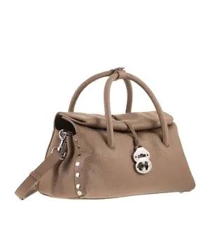 ZANELLATO Logo Handbag - Brown