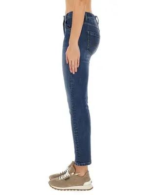 Brunello Cucinelli High-rise Skinny Jeans