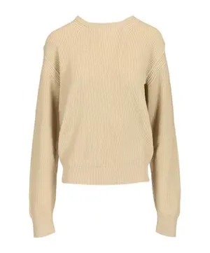 Rick Owens Concordians Open-back Knitted Jumper - Nude