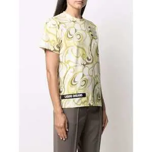 Raf Simons Abstract Print T-shirt - Black
