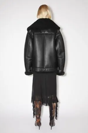 Acne Studios Drop Shoulder Biker Jacket