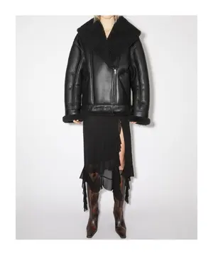 Acne Studios Drop Shoulder Biker Jacket