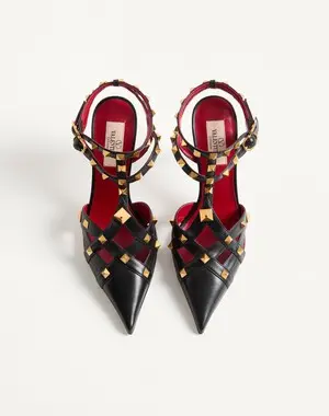 Valentino Garavani Studded Pointed Toe Slingback Pumps